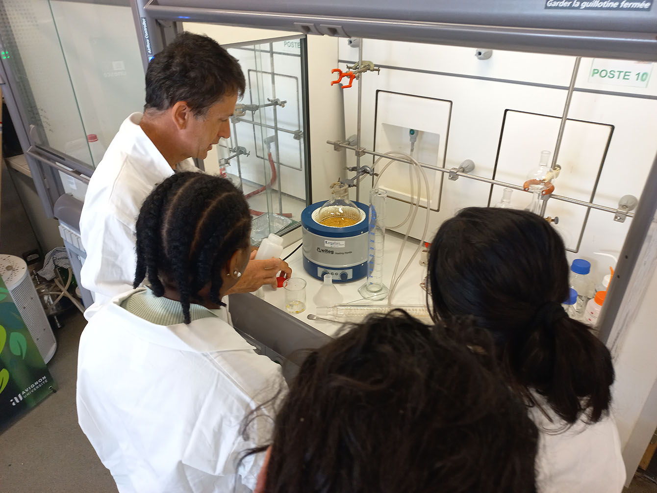 Visite du laboratoire GREEN de l'Université d'Avignon | Académie d'Aix ...