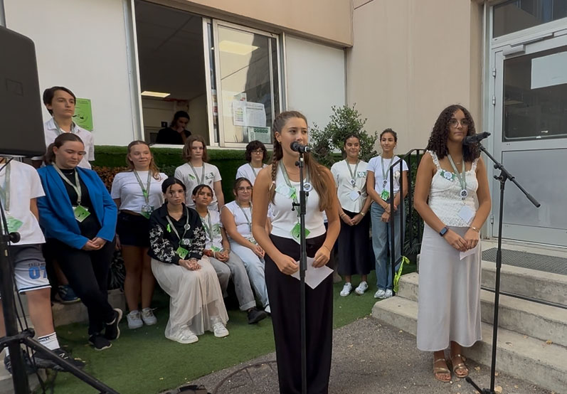 Inauguration du collège Gisèle Halimi d'Aix-en-Provence | Académie d ...
