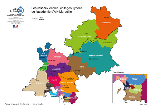 Les réseaux écoles, collèges, lycées | Académie d'Aix-Marseille Les réseaux écoles, collèges, lycées | Académie d'Aix-Marseille